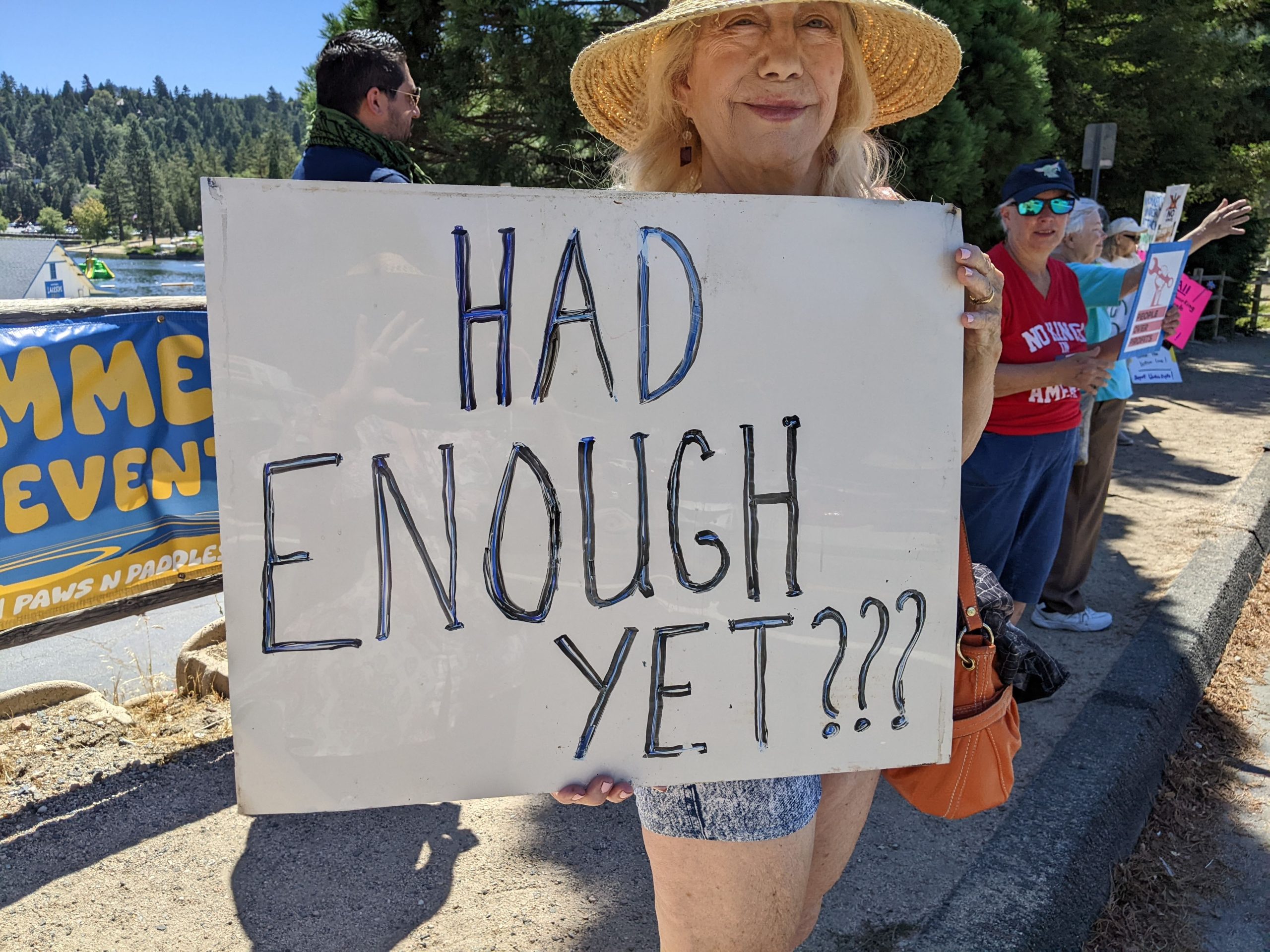 Labor Day Protest – Mountain Bears Democratic Club